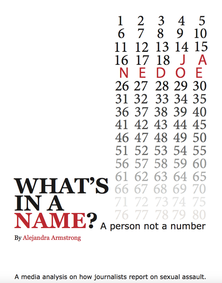 What’s in a name? A person not a number – Alejandra Armstrong